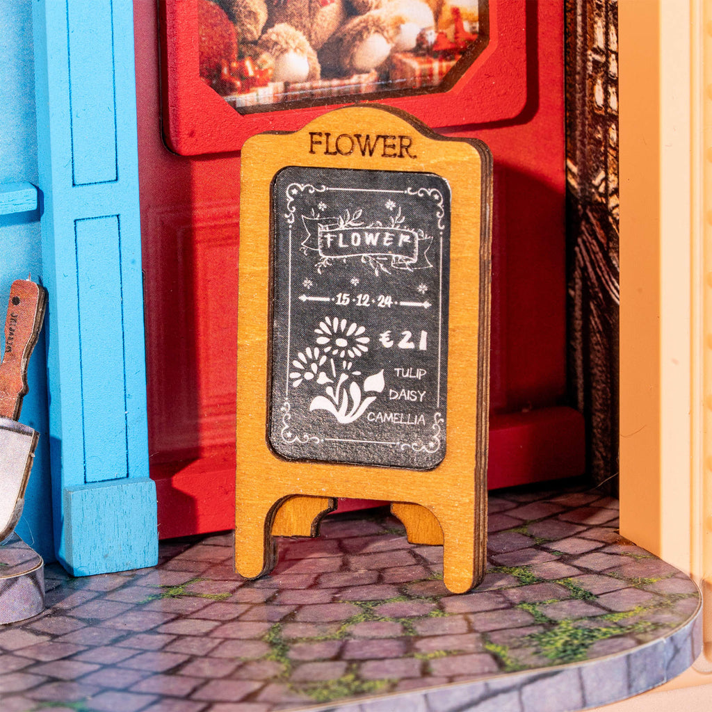 Robotime Daily Fresh Flower | Blumenladen-Diorama | Robotime Deutschland