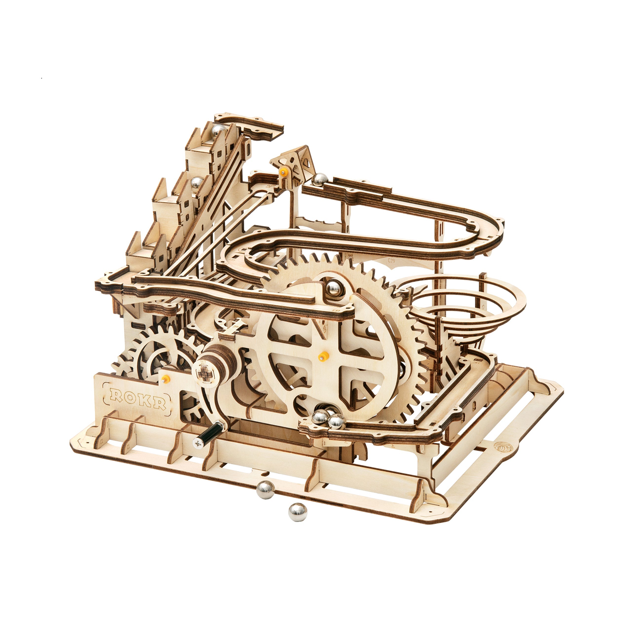 Die ultimative Murmelbahn erleben! Holzbausatz Robotime